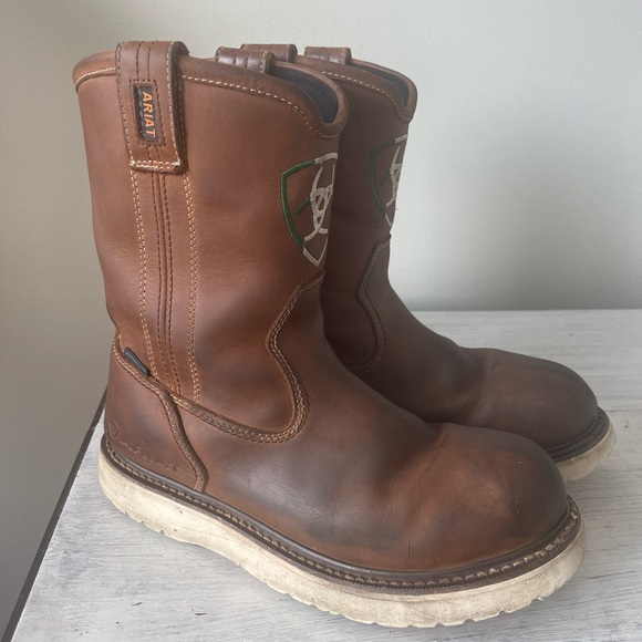 Ariat | Shoes | Ariat Rebar Wedge Pullon Waterproof Boot | Poshmark